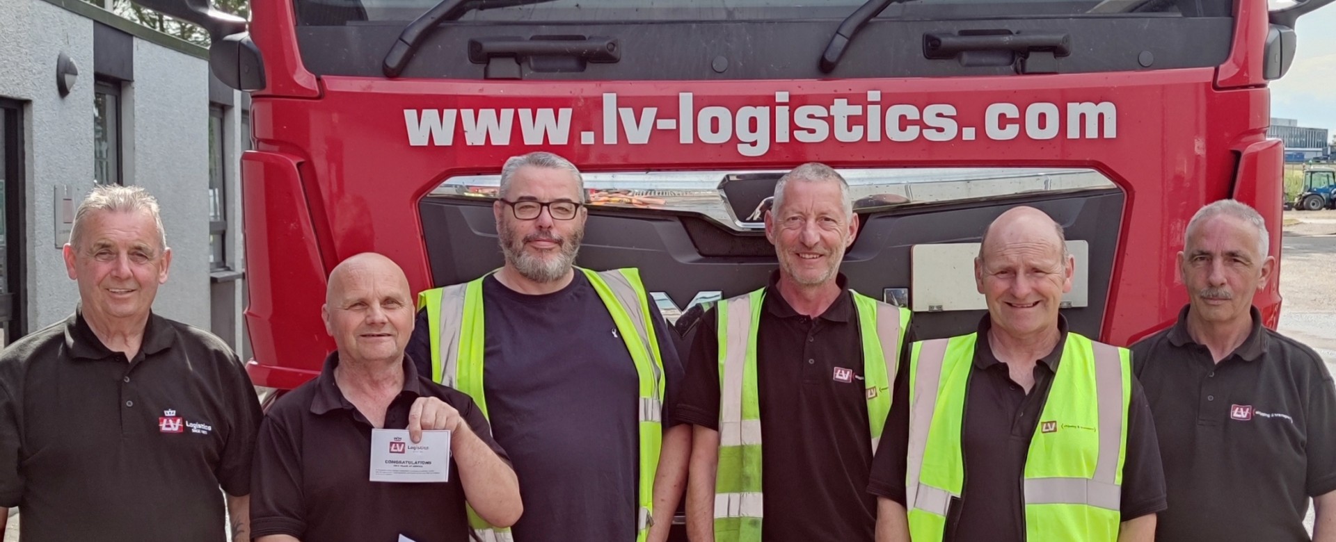 Drivers Receive Long Service Awards | LV Logistics